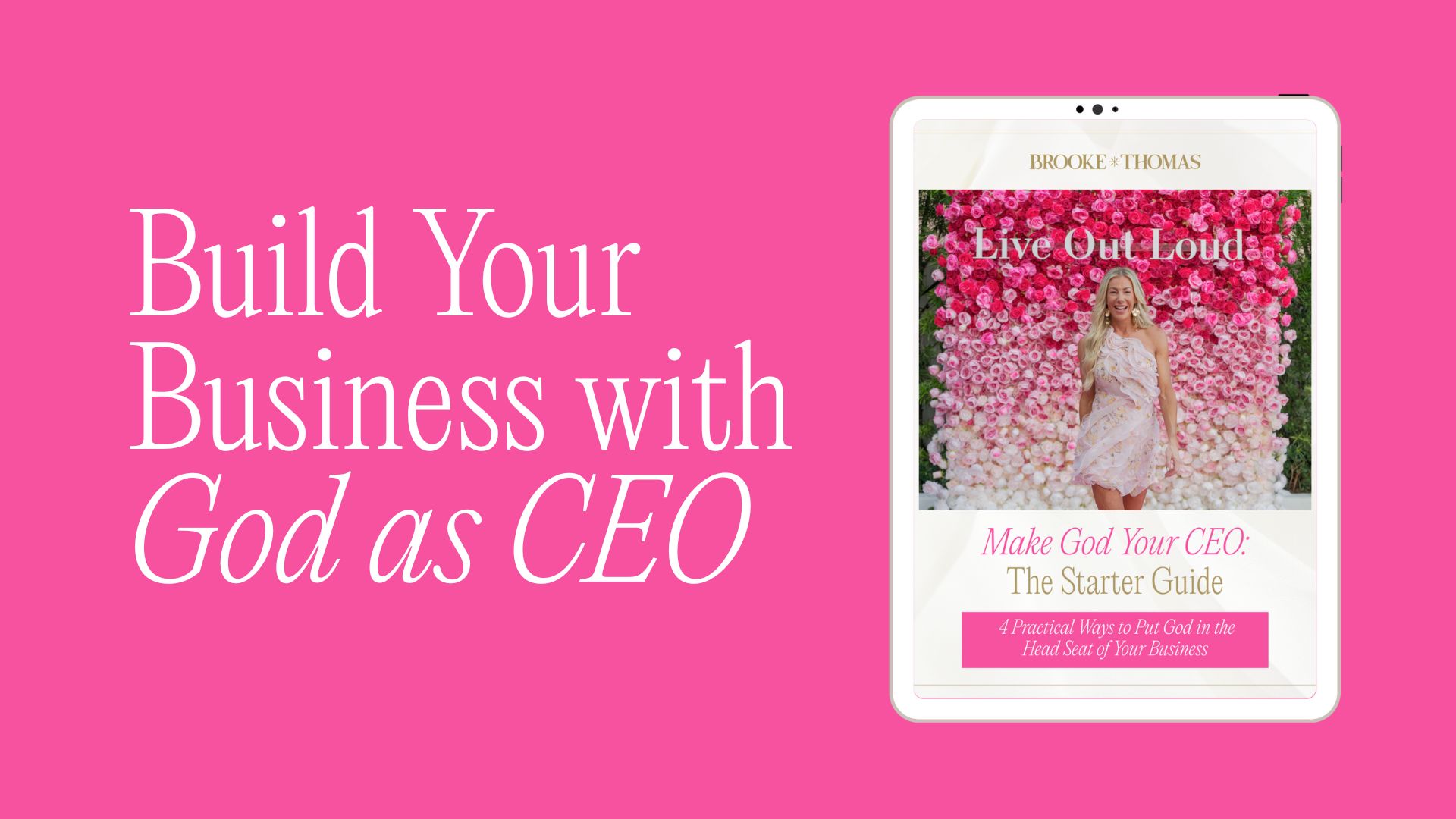 Make God Your CEO